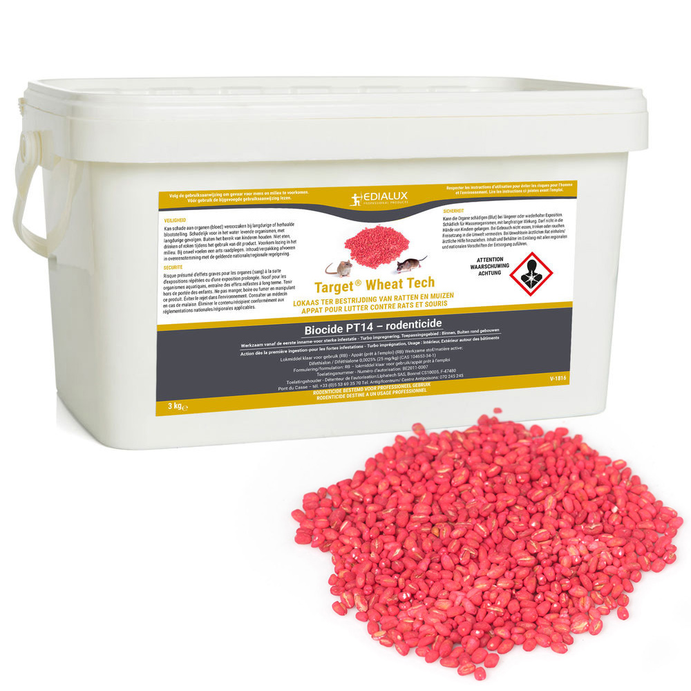 Target Wheat Tech (difethialone) SF - 3kg | Lema Chemie